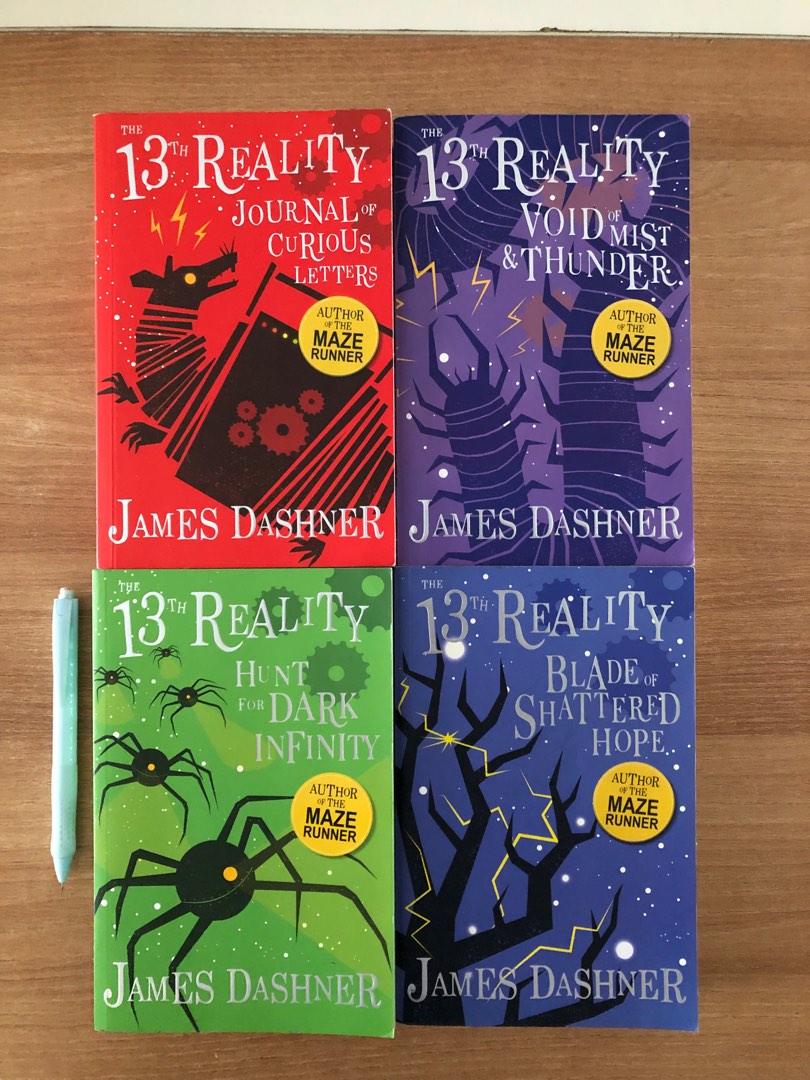 13th reality 4 books set, Hobbies & Toys, Books & Magazines, Fiction ...