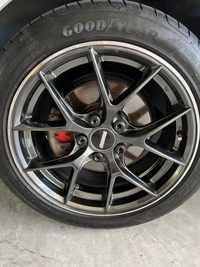 17 Inch Tommi Free Flow Rims with Goodyear F1A5 tyres, Car Accessories ...