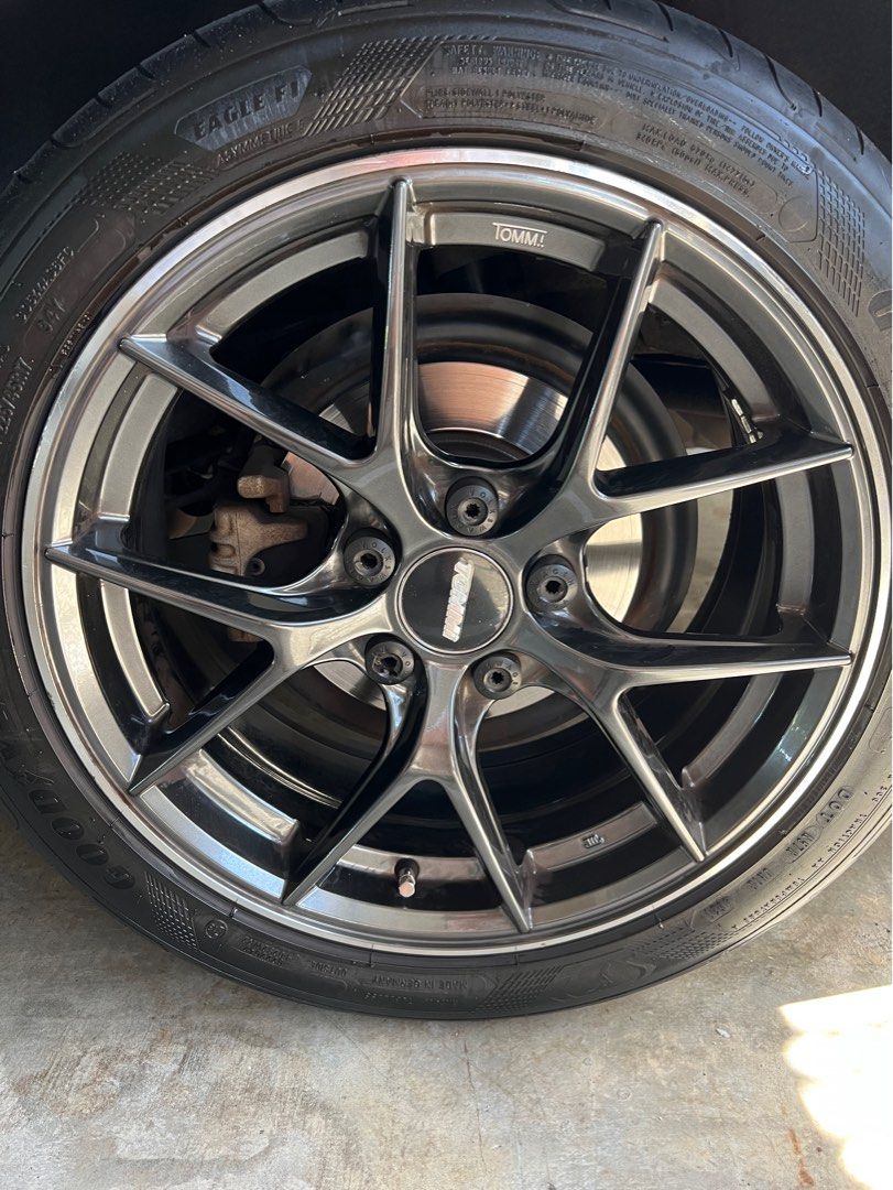 17 Inch Tommi Free Flow Rims with Goodyear F1A5 tyres, Car Accessories ...