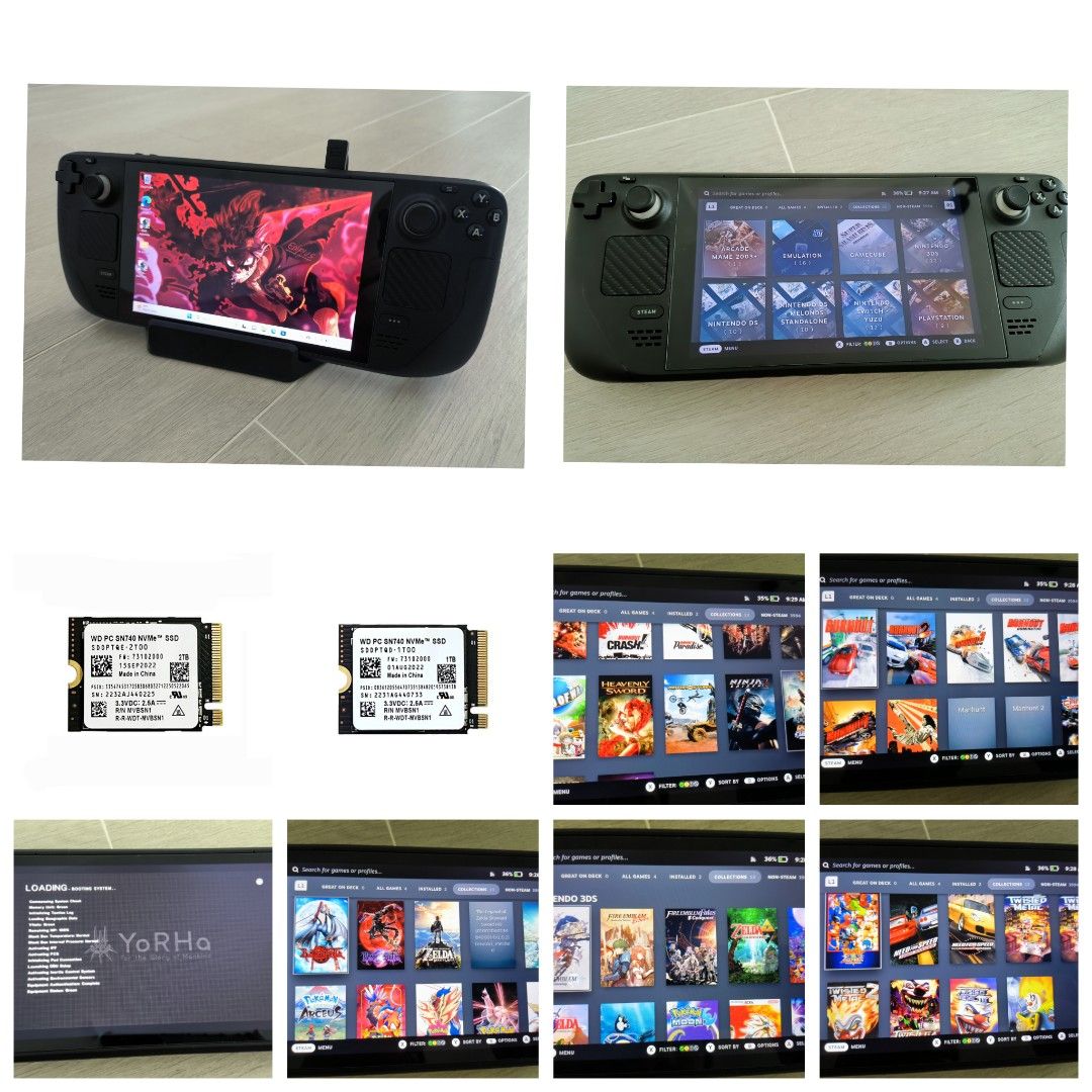 1TB/2TB Steam Deck/Asus Rog Ally SSD Upgrade- WD SN740 2230 - option to customize - all-in-one ...