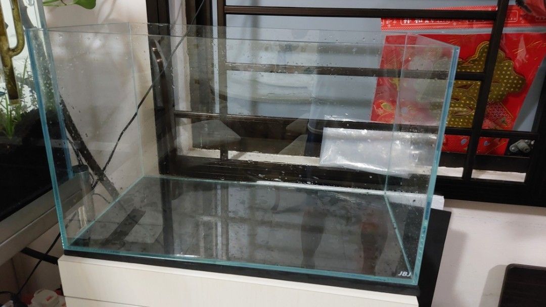2 ft tank with custom plywood cabinet, Pet Supplies, Homes & Other Pet ...