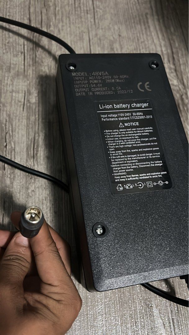 48v 20AH drive battery with charger, Sports Equipment, PMDs, E-Scooters ...
