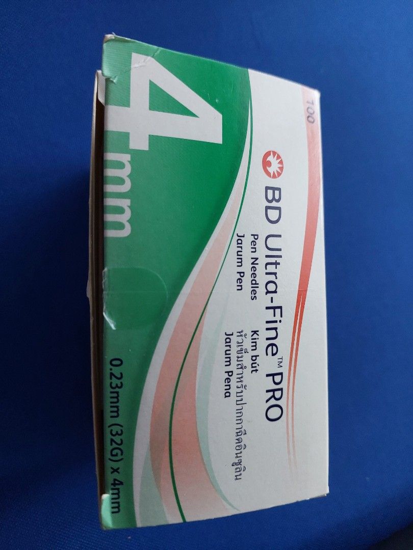4mm BD ultra fine needle, Health & Nutrition, Medical Supplies & Tools on Carousell
