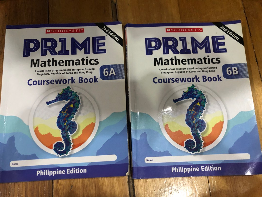 Grade 6 Scholastic Prime Mathematics Math Book 6A and 6B on Carousell