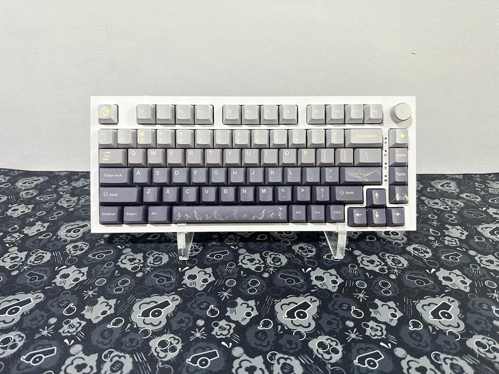 75% Custom mechanical keyboard with knob, Computers & Tech, Parts & Accessories, Computer ...