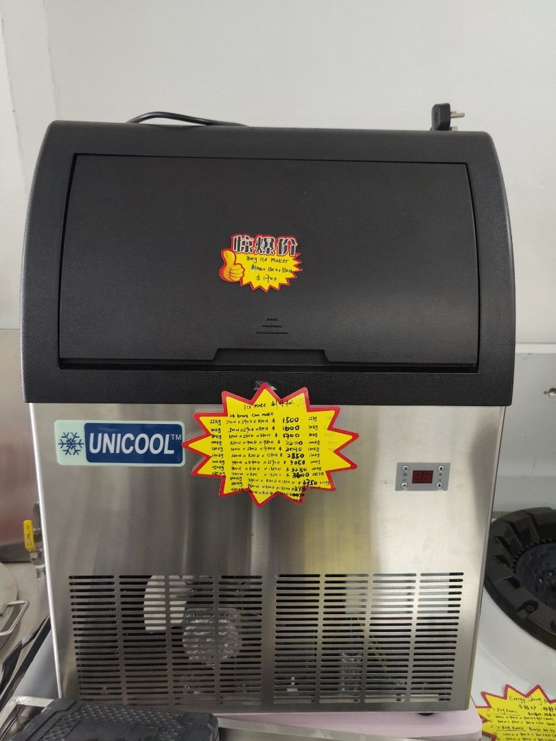 80kg ice maker, TV & Home Appliances, Kitchen Appliances, Refrigerators ...