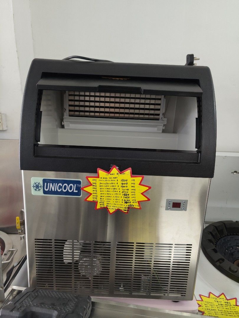 80kg ice maker, TV & Home Appliances, Kitchen Appliances, Refrigerators ...