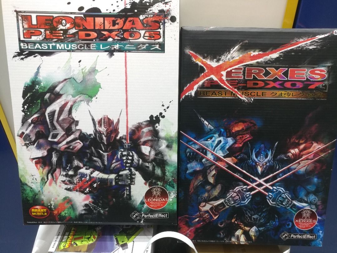 已開 變形金剛 PerfectEffect PE DX05 DX07 黑白獅子文兩隻 marvel legend McFarlane DC Transformers Transformer ...