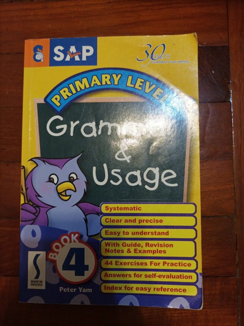 小學英文練習 Primary Level Grammer & Usage Book 4, 興趣及遊戲, 書本 & 文具, 書本及雜誌 - 補充 ...
