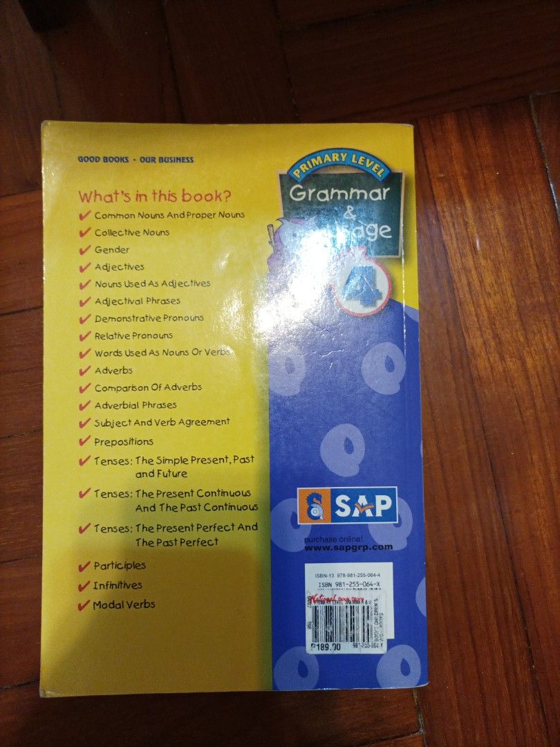 小學英文練習 Primary Level Grammer & Usage Book 4, 興趣及遊戲, 書本 & 文具, 書本及雜誌 - 補充 ...