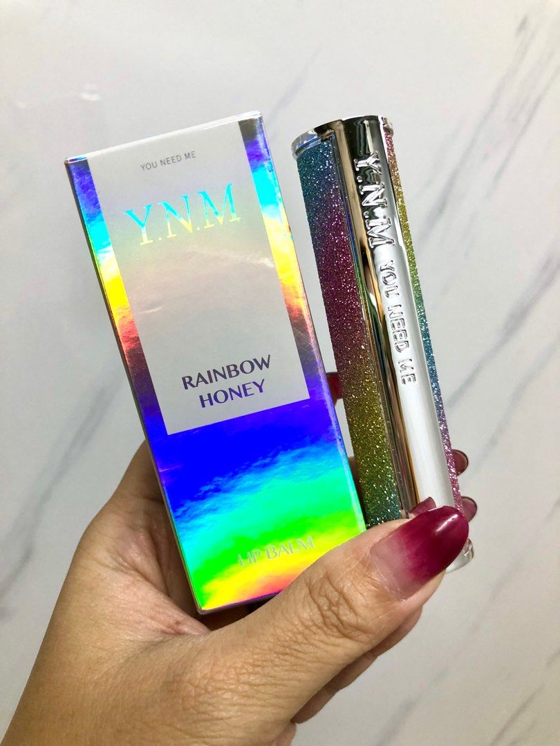 [現貨]韓國空運直送 YNM Rainbow Honey Lip Balm 彩虹蜂蜜溫感變色潤唇膏 3g , 美容＆個人護理, 健康及美容 ...