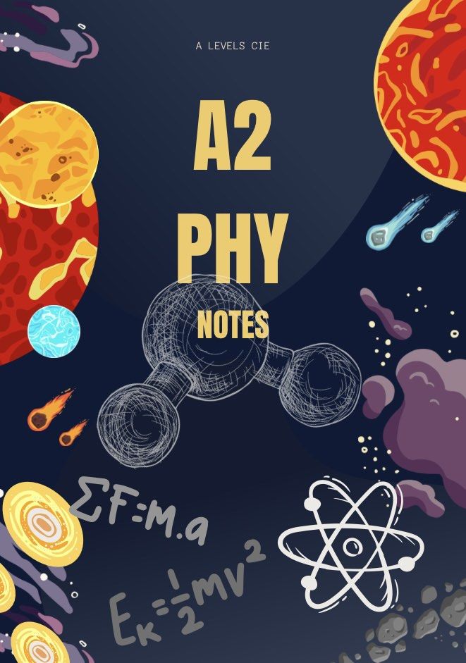 A2 Phy notes - a levels, Hobbies & Toys, Books & Magazines, Textbooks ...