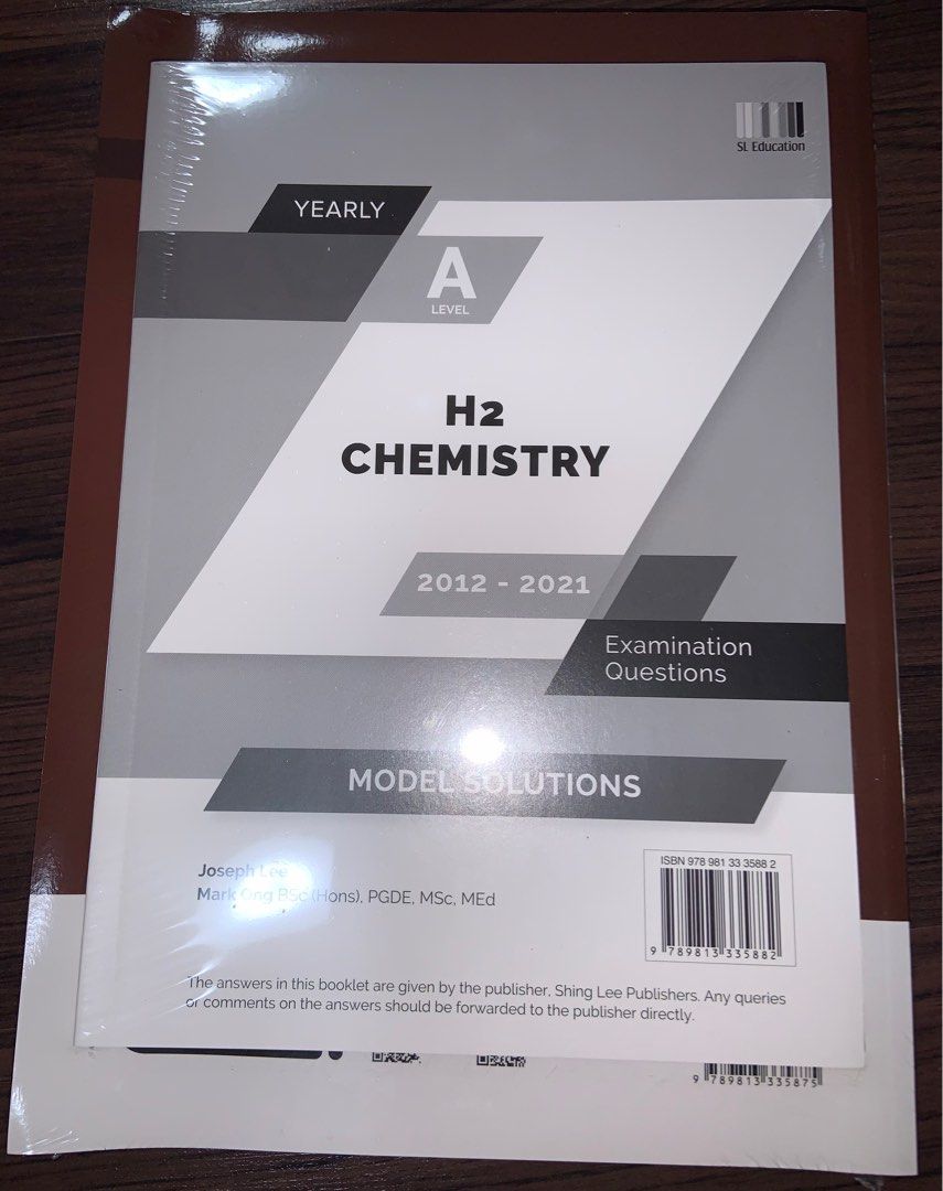 A Level H2 Chemistry Yearly TYS, Hobbies & Toys, Books & Magazines ...