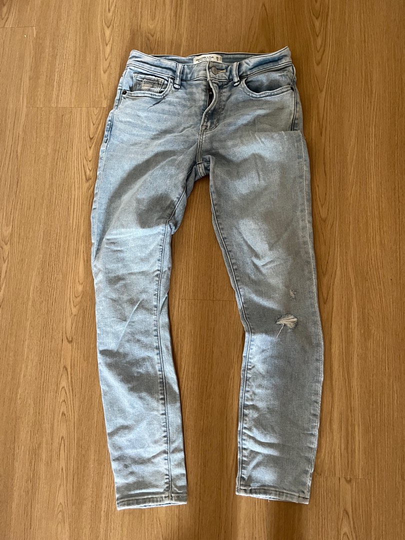 Abercrombie & Fitch super skinny ankle mid rise, Women's Fashion ...