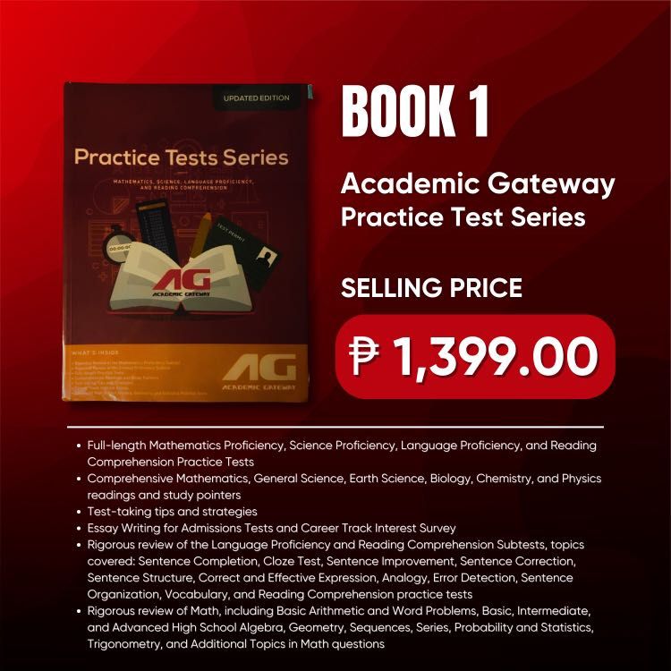 Academic Gateway Practice Test Series 2023, Hobbies & Toys, Books ...