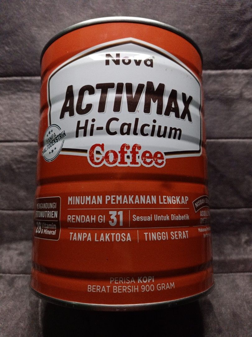 ACTIVMAX Hi-Calcium Coffee 900g, Food & Drinks, Other Food & Drinks on ...