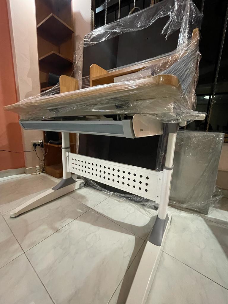 Adjustable study table for kid, Furniture & Home Living, Furniture ...