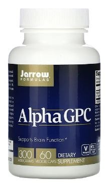 Alpha GPC, 300 mg, 60 Veggie Caps, Jarrow Formulas, Health & Nutrition ...