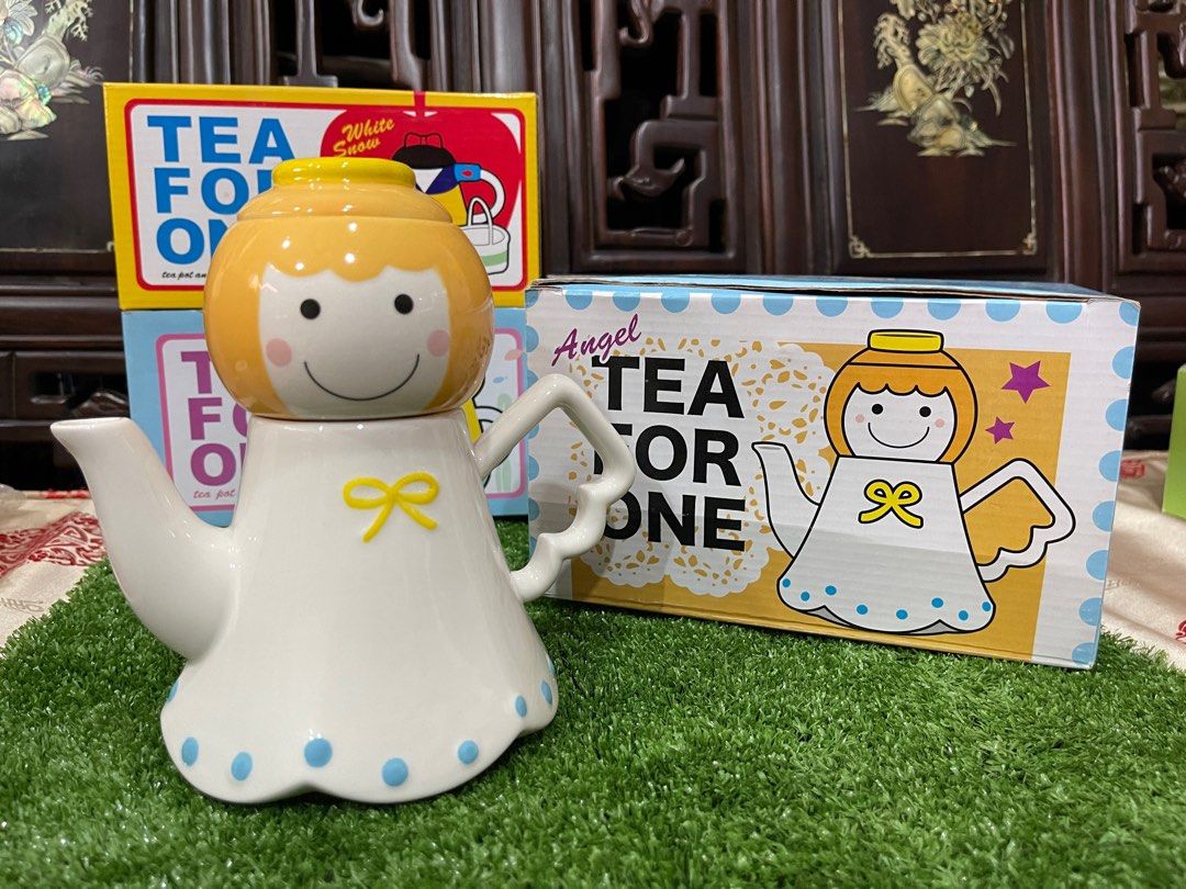 Angel Mermaid Snow White Teapot set - 3 sets, Furniture & Home Living ...