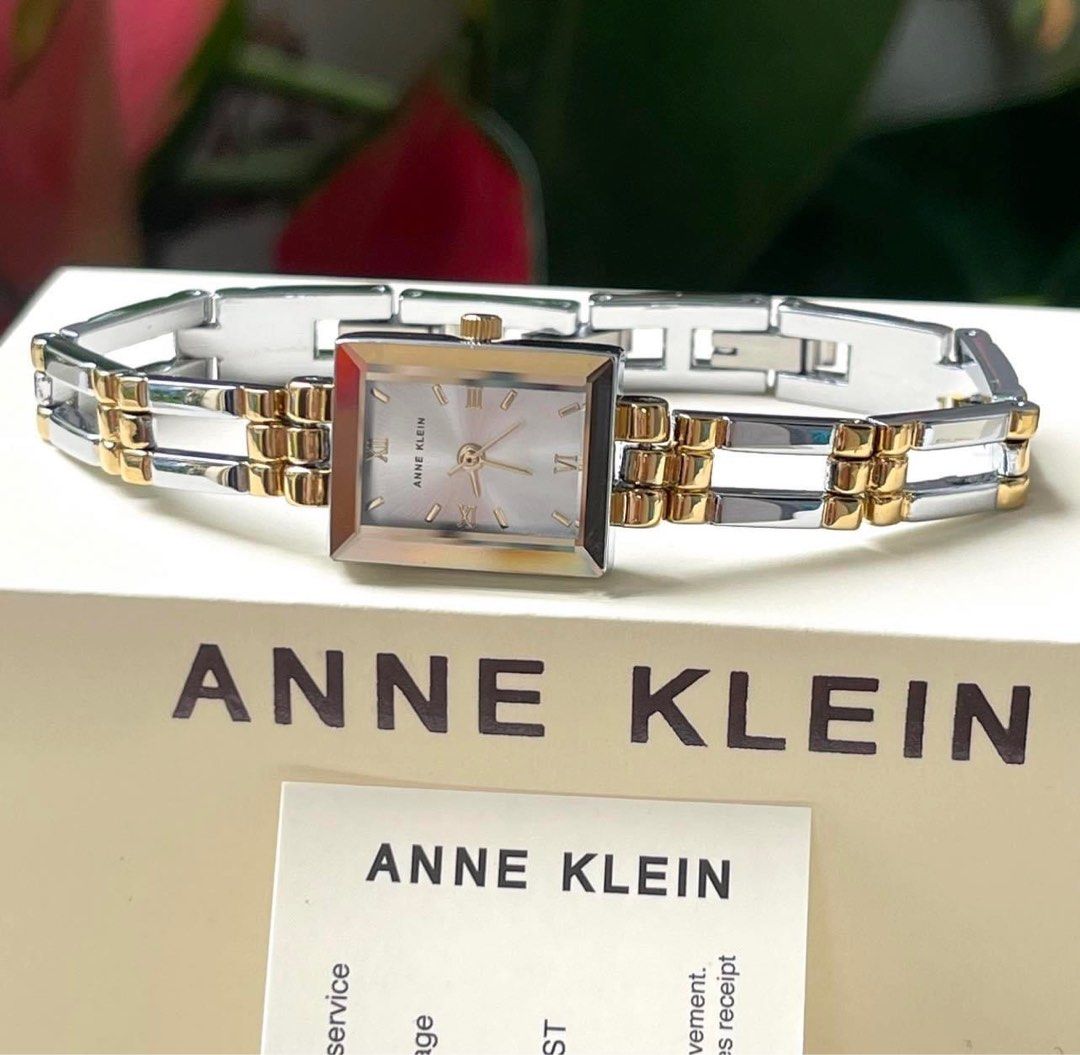 Anne Klein US Two-tone Rectangular Watch, Women's Fashion, Watches ...