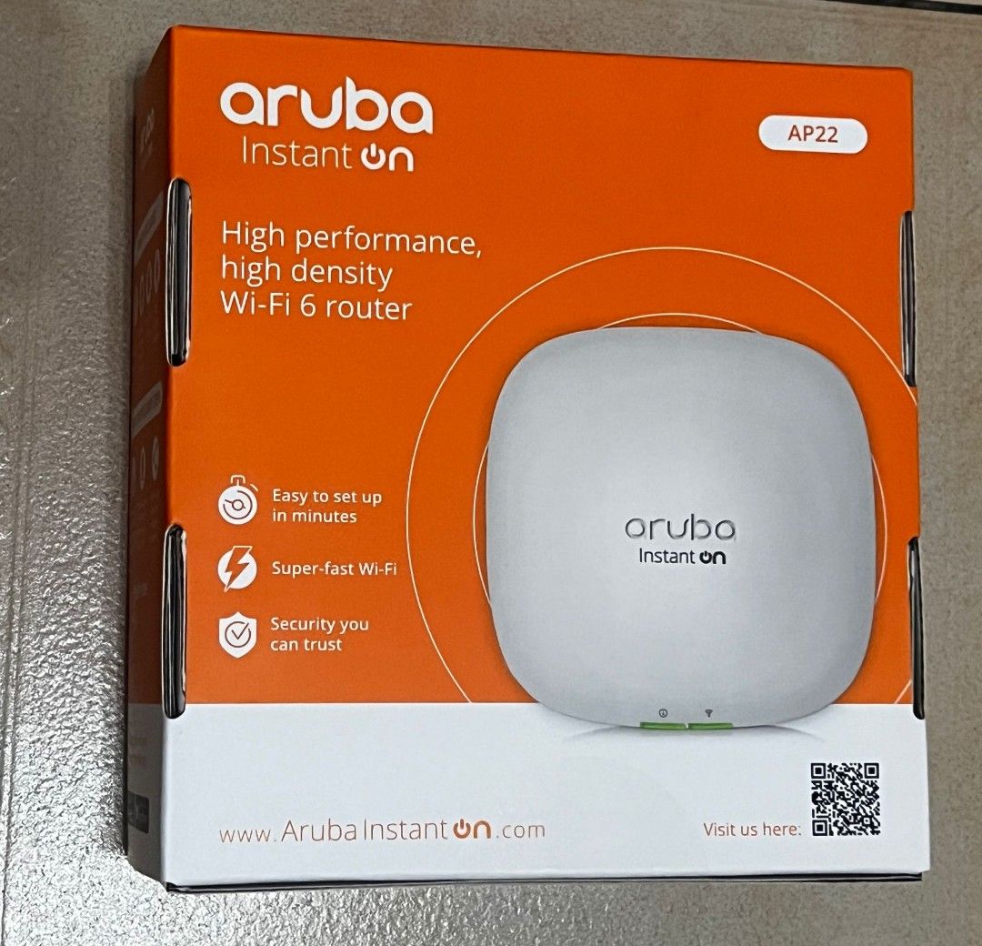 Sealed Aruba Instant On AP22, Computers & Tech, Parts & Accessories, Networking on Carousell