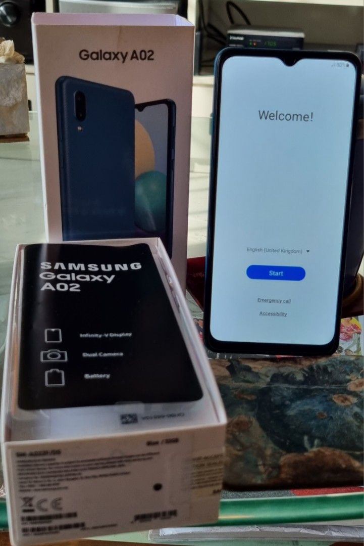 As good as new Samsung Galaxy A02, Mobile Phones & Gadgets, Mobile ...