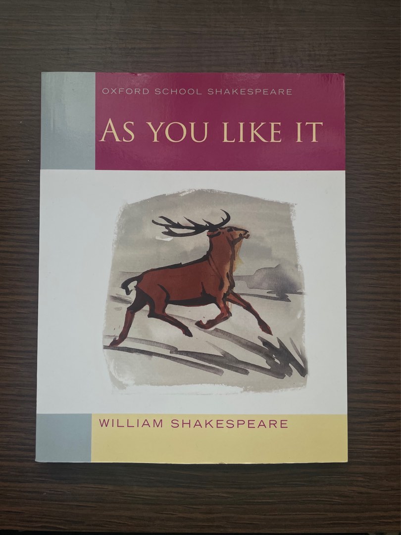 As You Like It, William Shakespeare Play (Oxford School Shakespeare ...