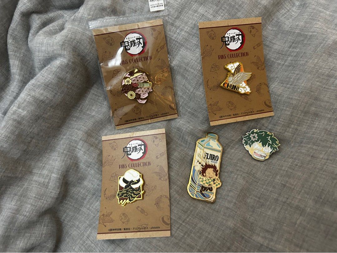 Assorted anime enamel pins, Hobbies & Toys, Memorabilia & Collectibles ...