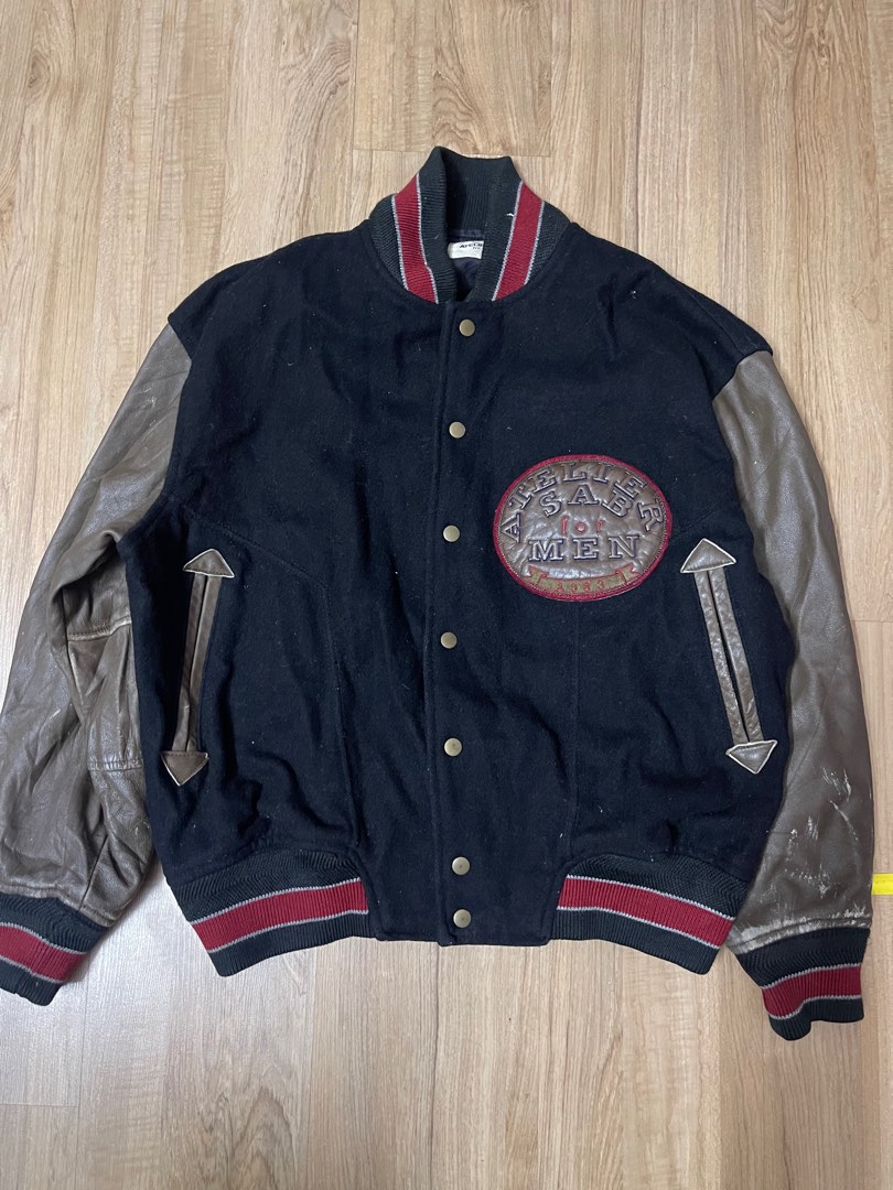Atelier SAB varsity jacket, Men's Fashion, Coats, Jackets and Outerwear ...