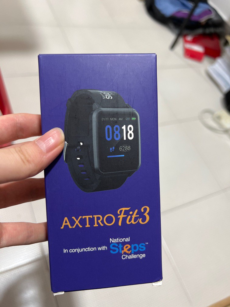 AXTRO Fit 3 - Fitness Tracker, Mobile Phones & Gadgets, Wearables ...
