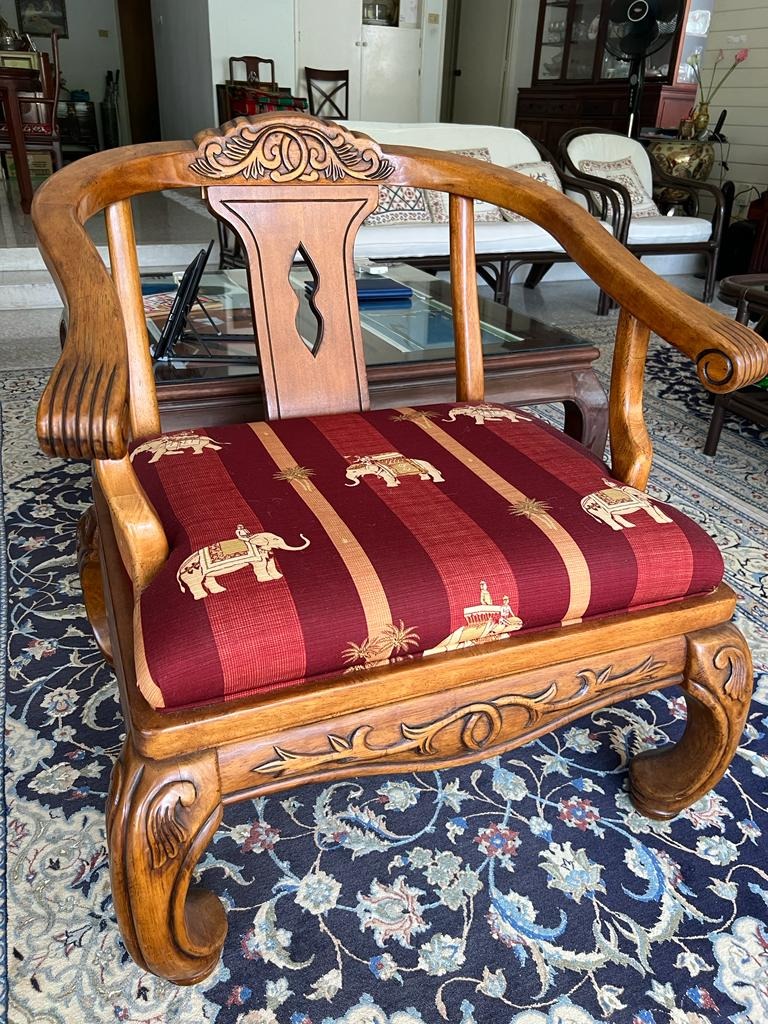 Balinese Beautiful Chair, Furniture & Home Living, Furniture, Chairs on ...