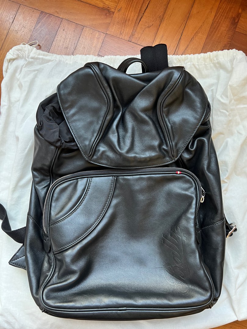 Bally Lamb Skin Backpack, Men's Fashion, Bags, Backpacks on Carousell
