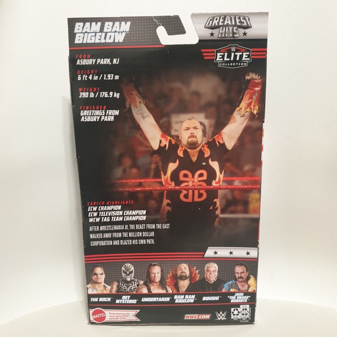 BAM BAM BIGELOW Greatest Hits Elite Collection, Hobbies & Toys, Toys ...