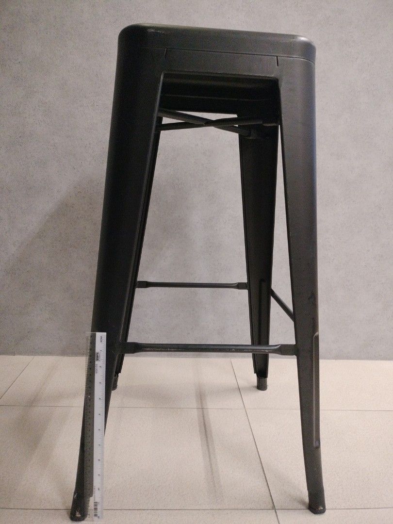 High Bar Chairs |Retro Metal Bar Stool, Furniture & Home Living ...