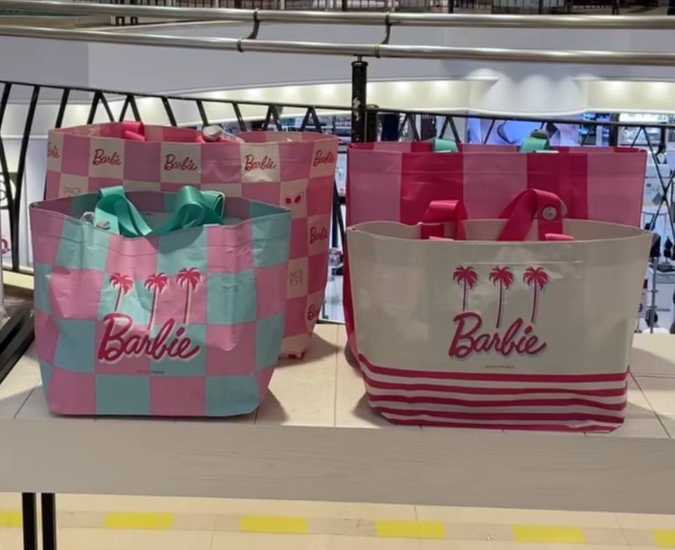 Barbie Tote Bag, Women's Fashion, Bags & Wallets, Tote Bags on Carousell