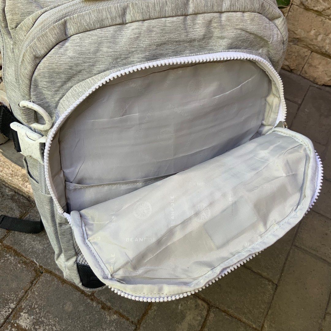 BEANPOLE OUTDOOR BACKPACK LIGHT GREY on Carousell