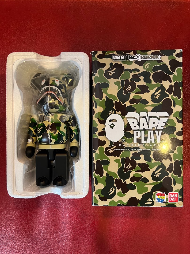 BE@RBRICK ( A Bathing Ape ABC Camo Shark 200% Chogokin Superalloy (From ...