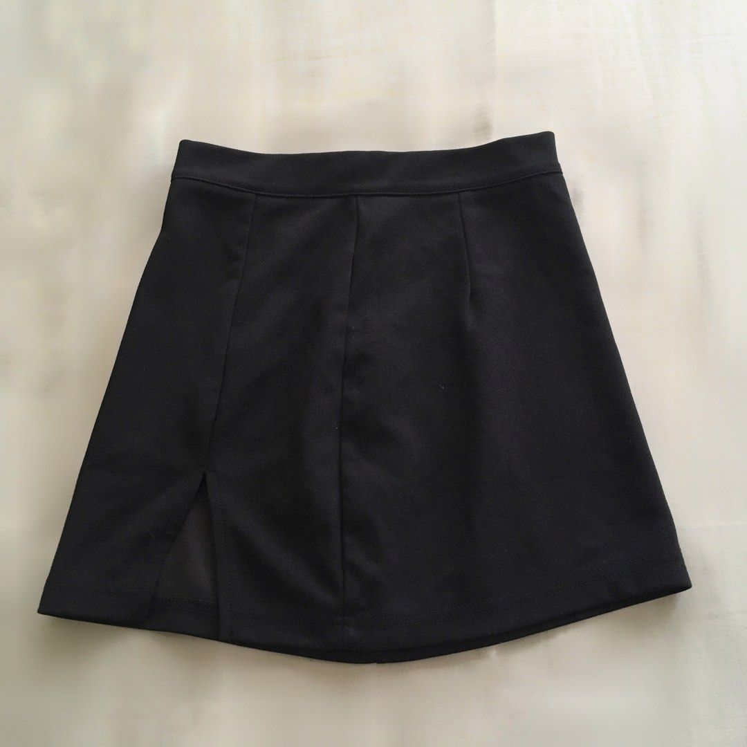 Black Mini Pencil Skirt On Carousell