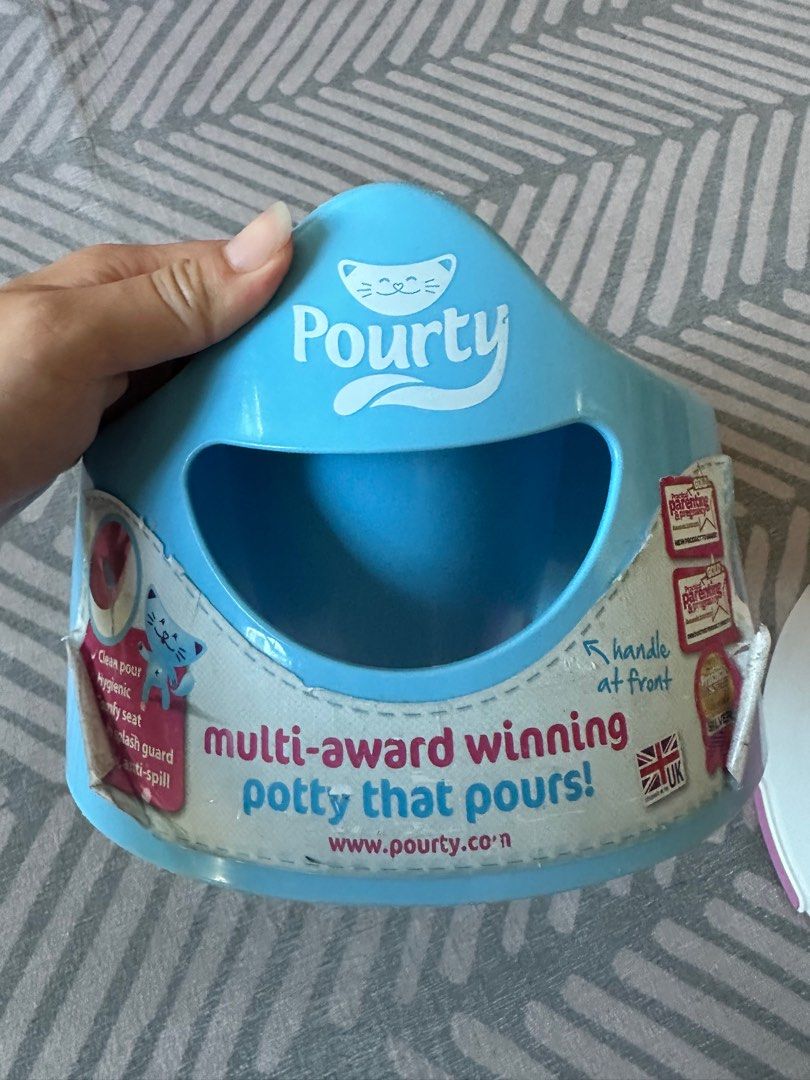 Blue Pourty Potty, Babies & Kids, Bathing & Changing, Toilet Training ...