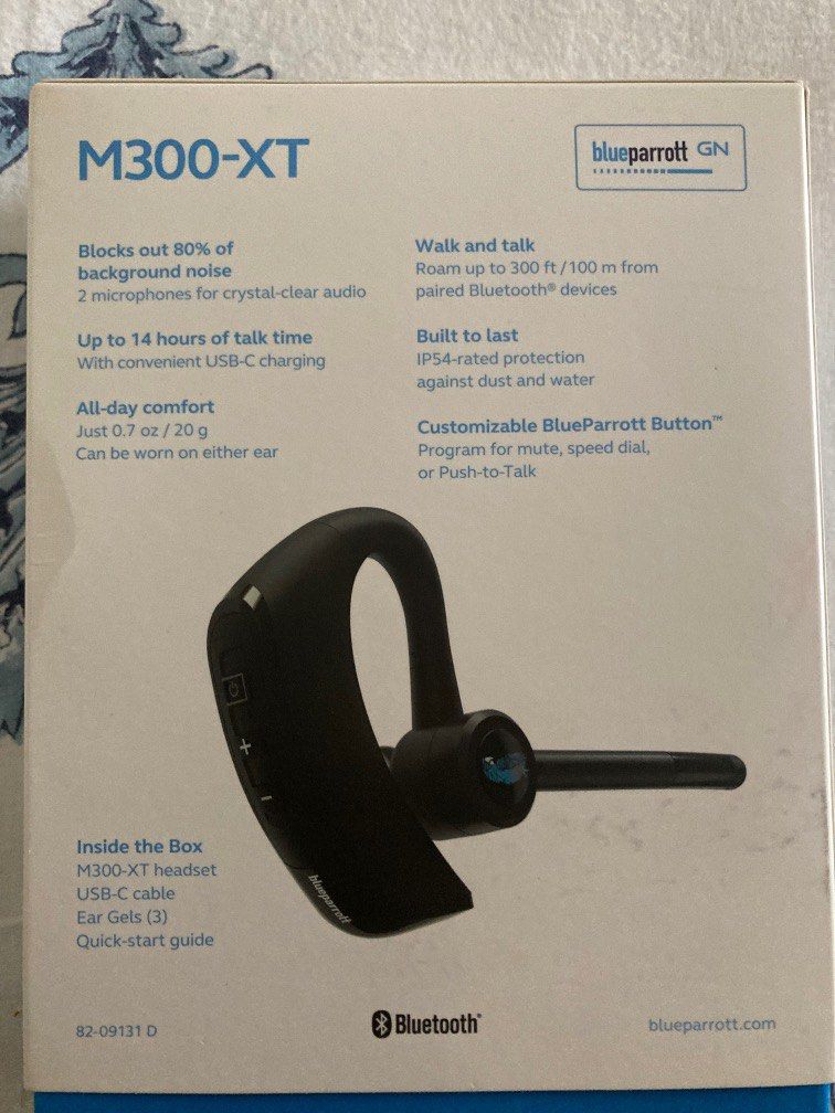 BlueParrott M300-XT Bluetooth Headset, Audio, Headphones & Headsets on ...