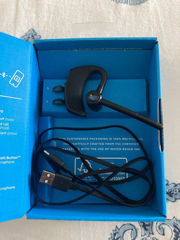 BlueParrott M300-XT Bluetooth Headset, Audio, Headphones & Headsets on ...