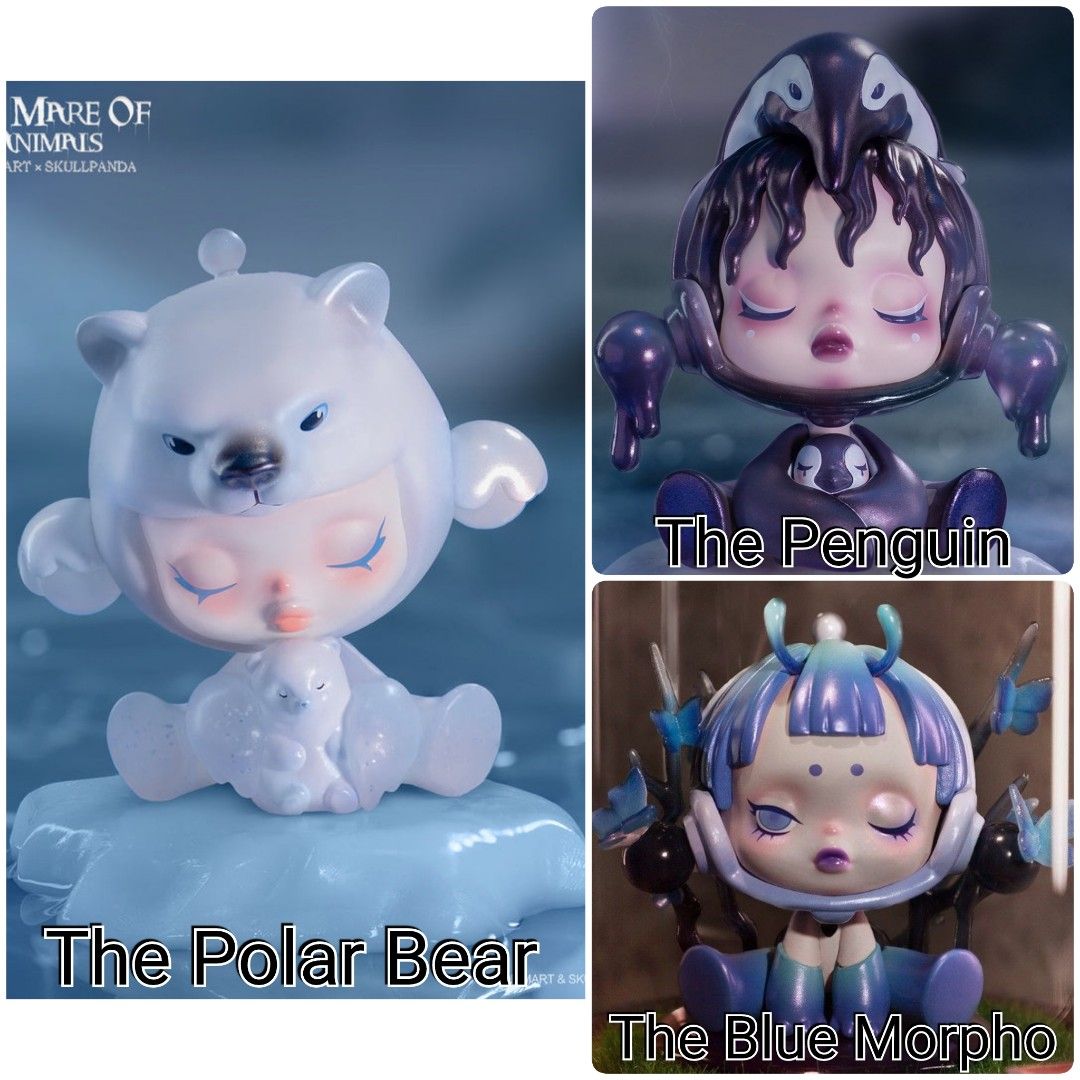 BN POP MART SKULLPANDA - The Mare of Animals - The Polar Bear / The ...