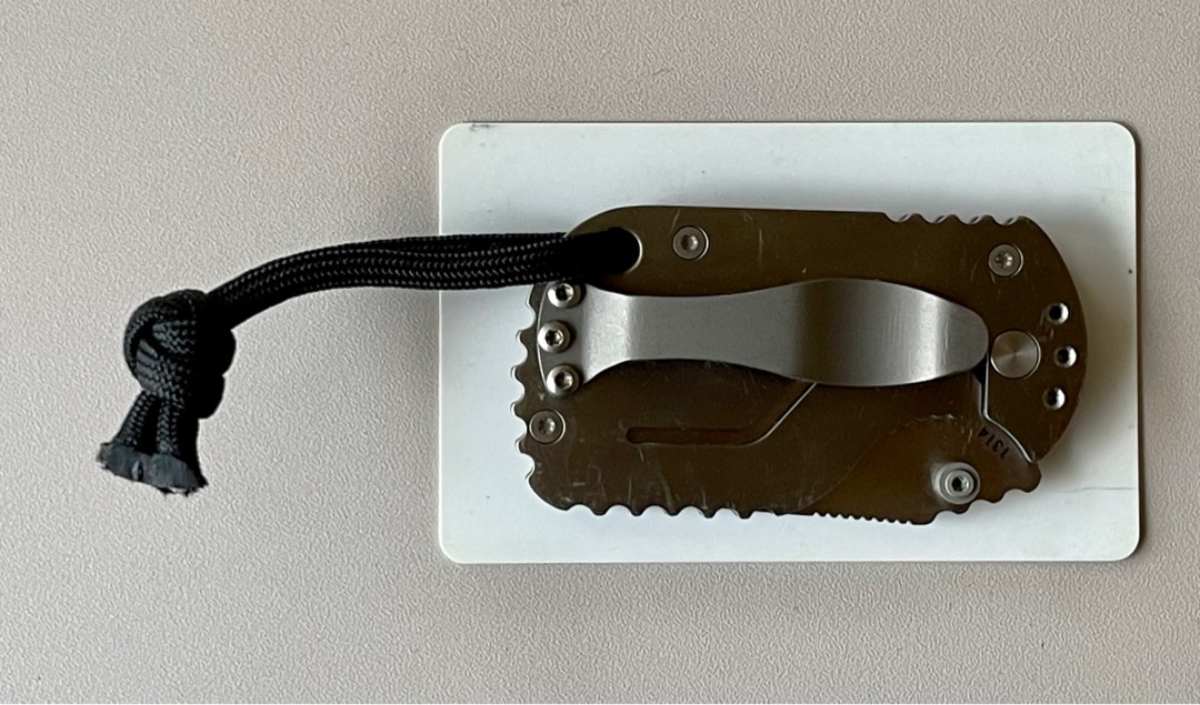 Boker Plus CLB Subcom Titanium Frame Lock Knife (1.875" Satin ...