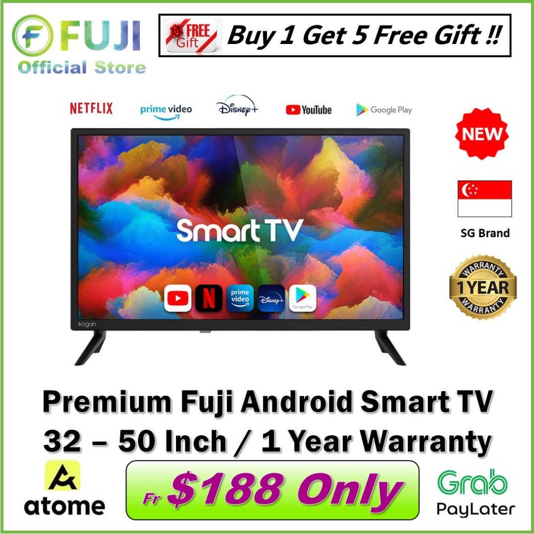 Brand New Fuji Smart TV - 50 Inch / 46 Inch / 32 inch / Netflix ...