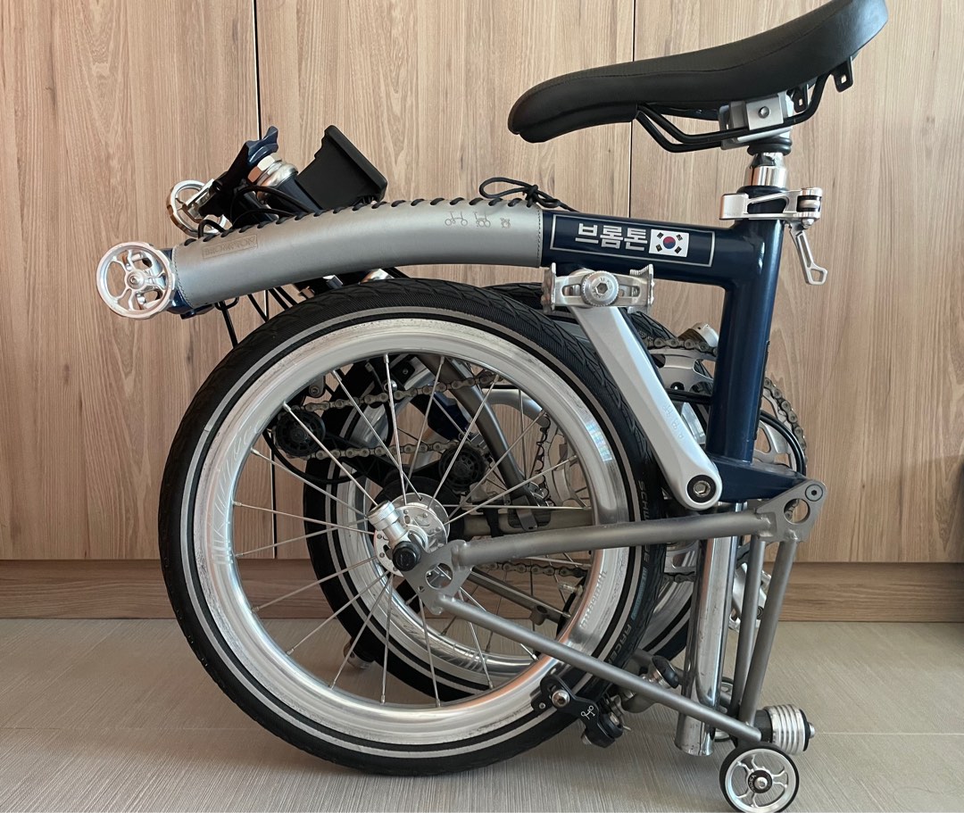 Brompton Tempest Blue, Sports Equipment, Bicycles & Parts, Bicycles on ...