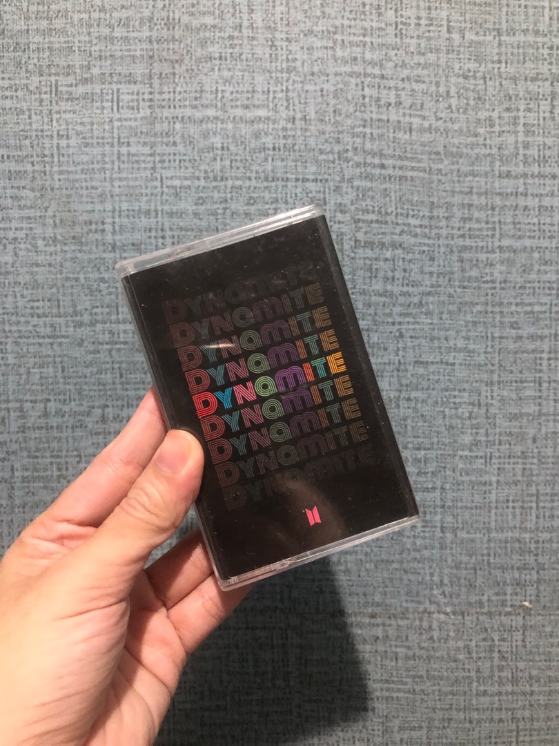 BTS Dynamite Cassette Tape [Limited Edition] on Carousell