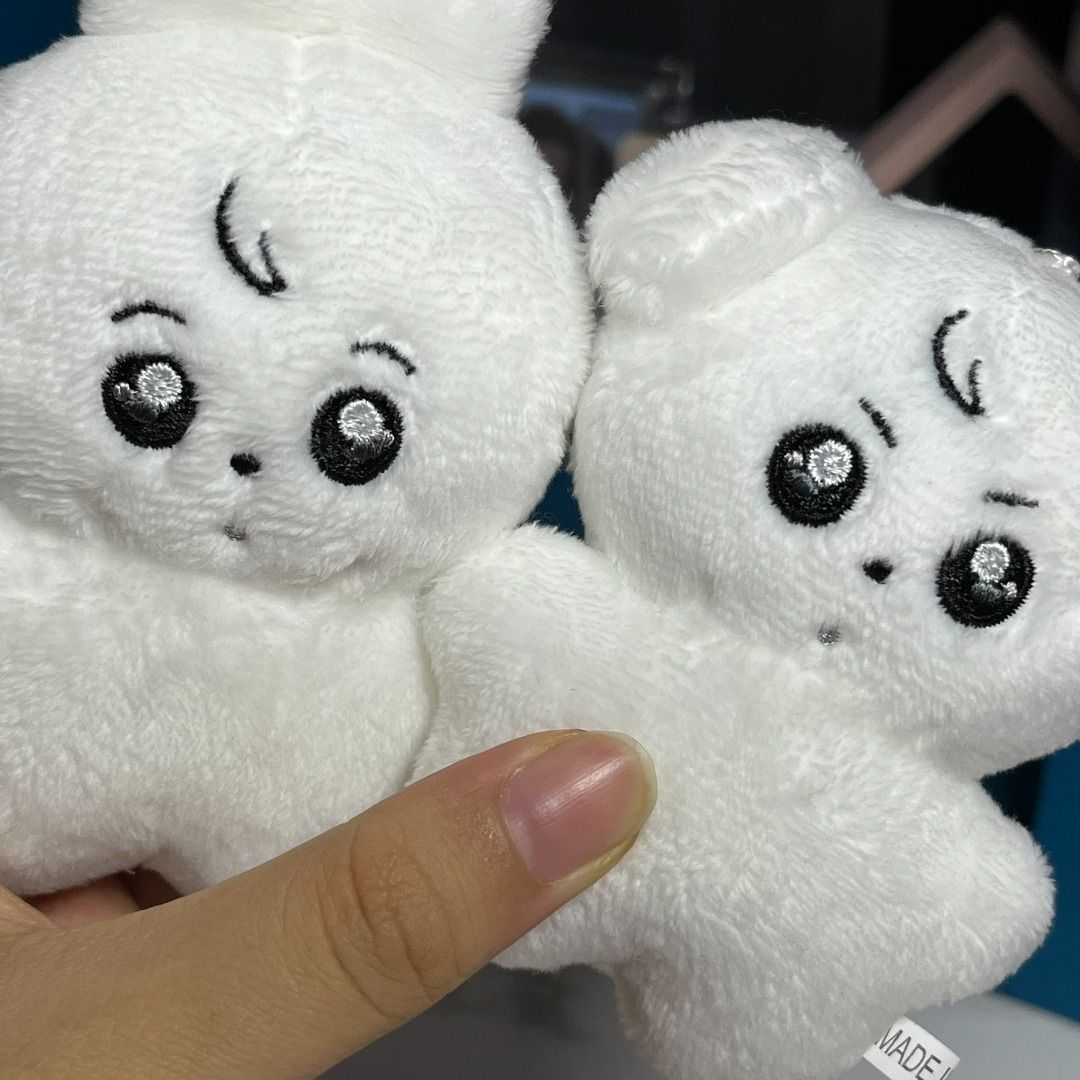 BTS Jungkook JK JungPuppy & JungTokki (set) 10cm White Puppy Dog ...