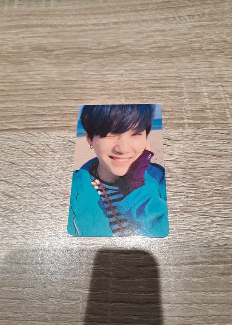Bts Suga photocard!, Hobbies & Toys, Memorabilia & Collectibles, K-Wave ...