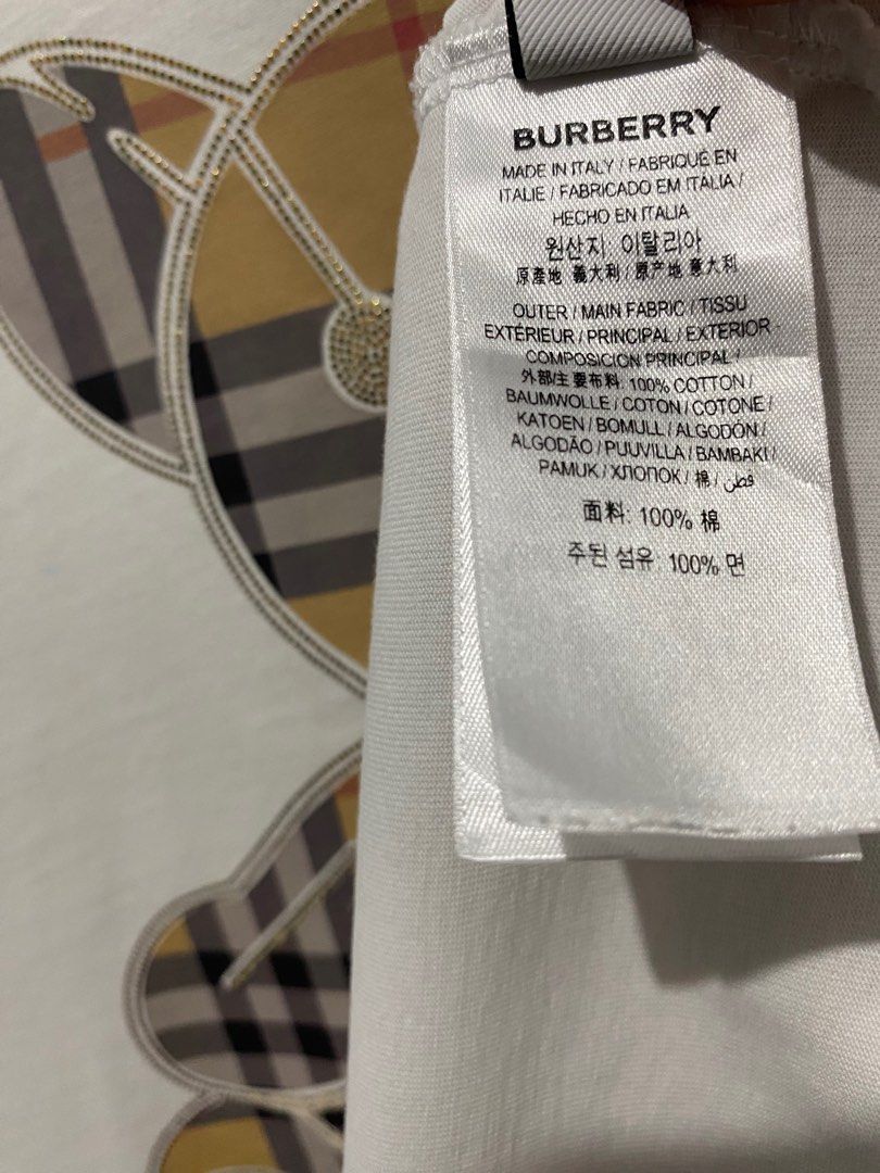Burberry, Men's Fashion, Tops & Sets, Tshirts & Polo Shirts on Carousell