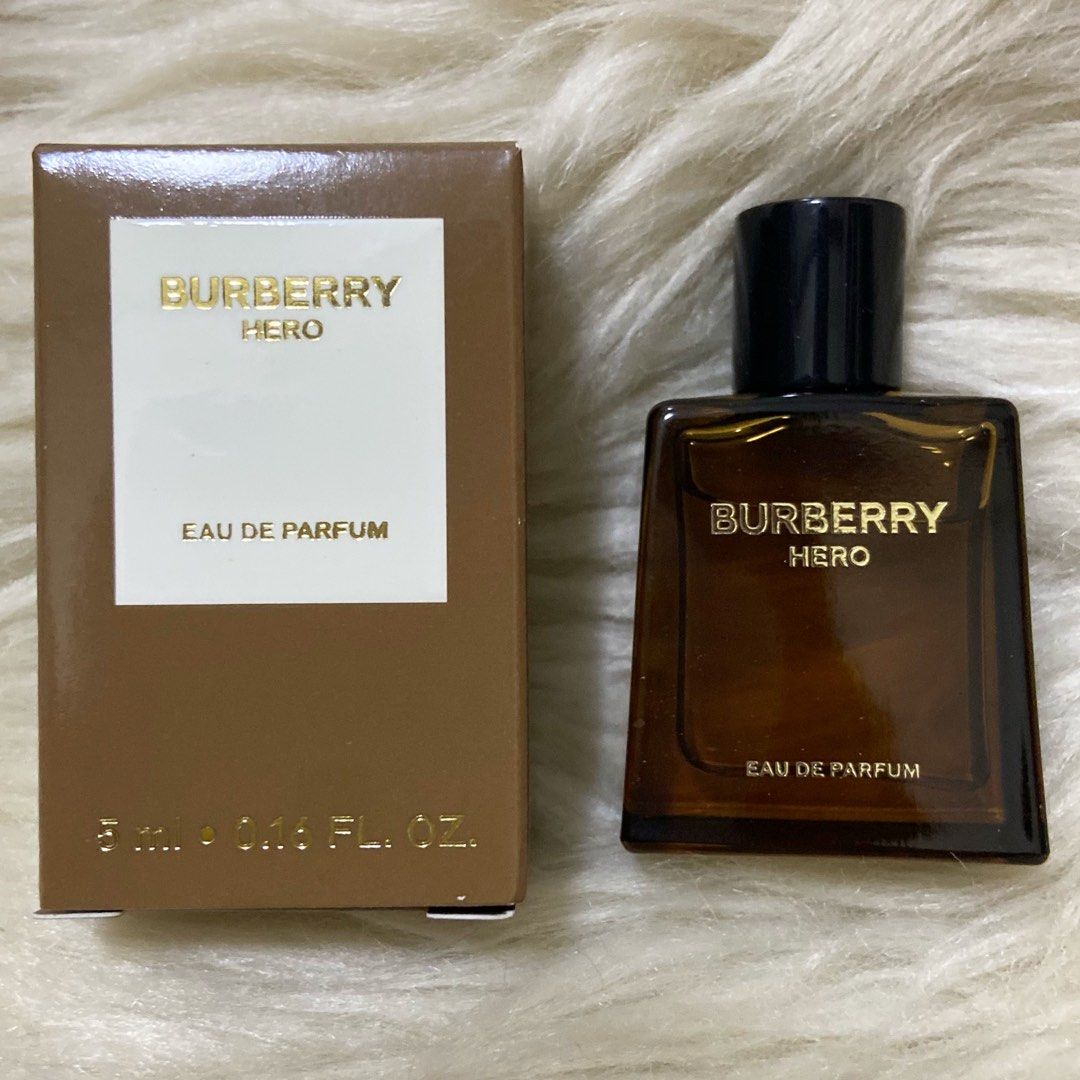 Burberry Hero Eau de Parfum (For Men) 5ml, Beauty & Personal Care ...